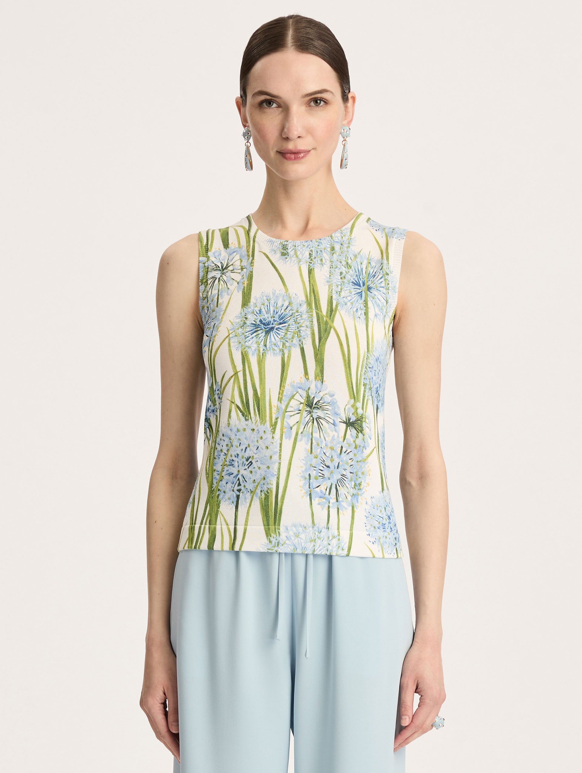 Allium Printed Tank