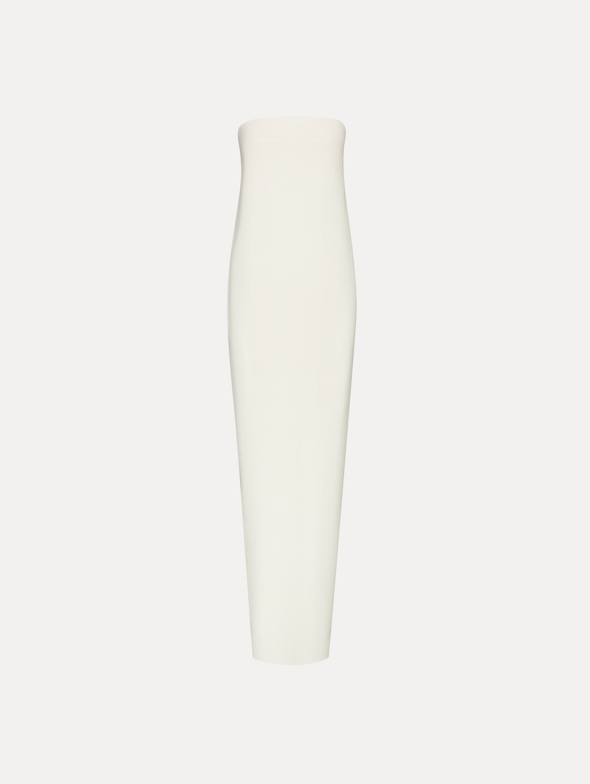 Strapless Draped Column Gown