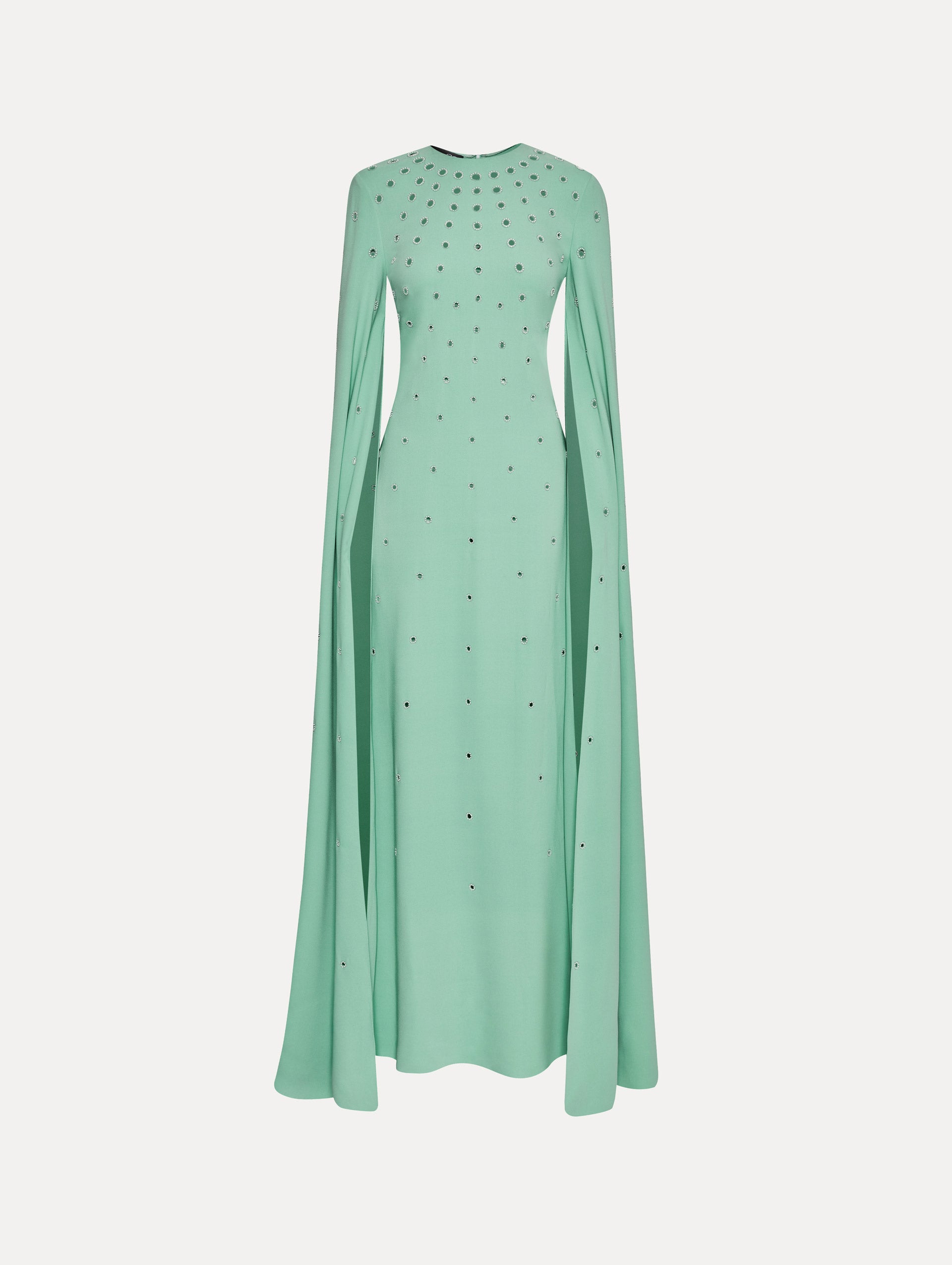 Pearl Eyelet Embroidered Caftan